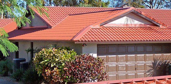 Spanish Style Metal Roof