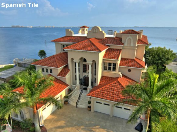Spanish Tile Metal Roof Pictures and Styles to choose